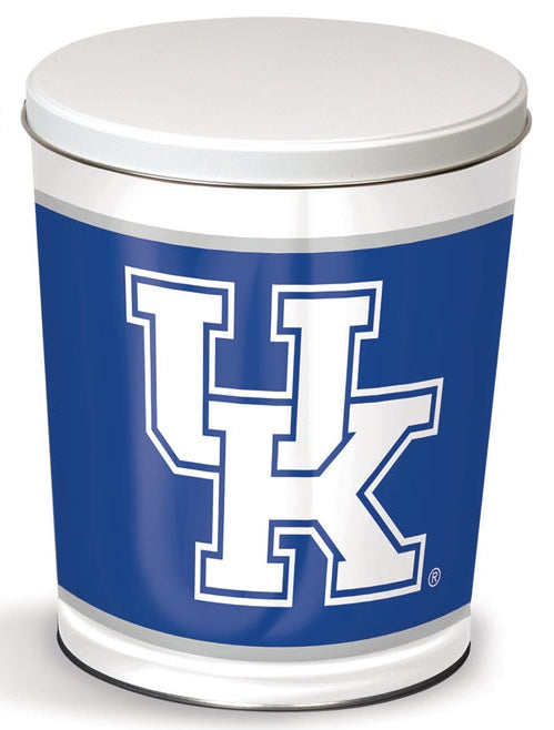 Kentucky Wildcats 3-Flavor Gourmet Popcorn Tin (3-Gallon) – Popcorn Fix