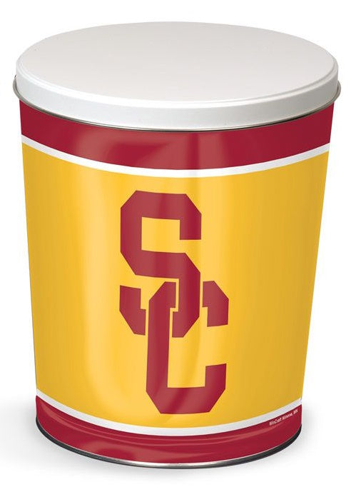 USC Trojans 3-Gallon Popcorn Tin | Gourmet Gift – Popcorn Fix